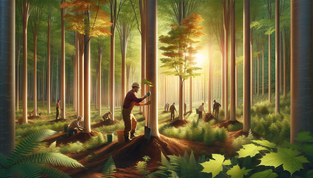 Reforestation Projects in Vermont – Three Peaks Maple Syrup