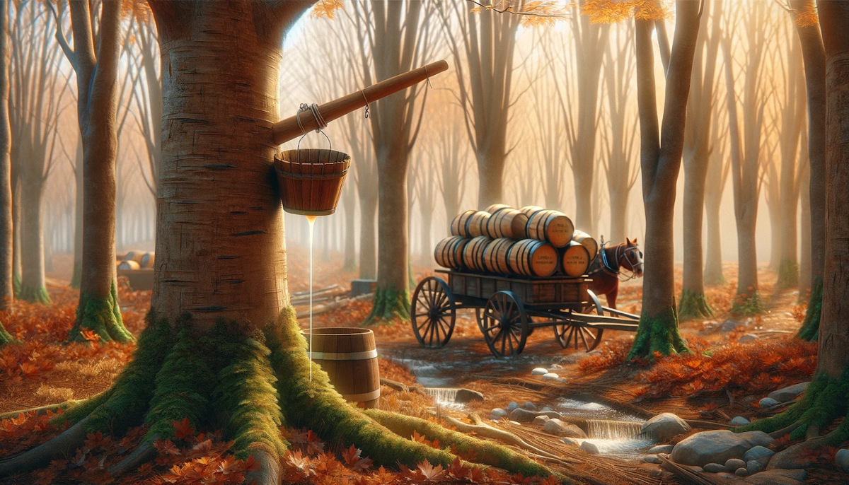 Traditional Sap Collection Methods – Three Peaks Maple Syrup