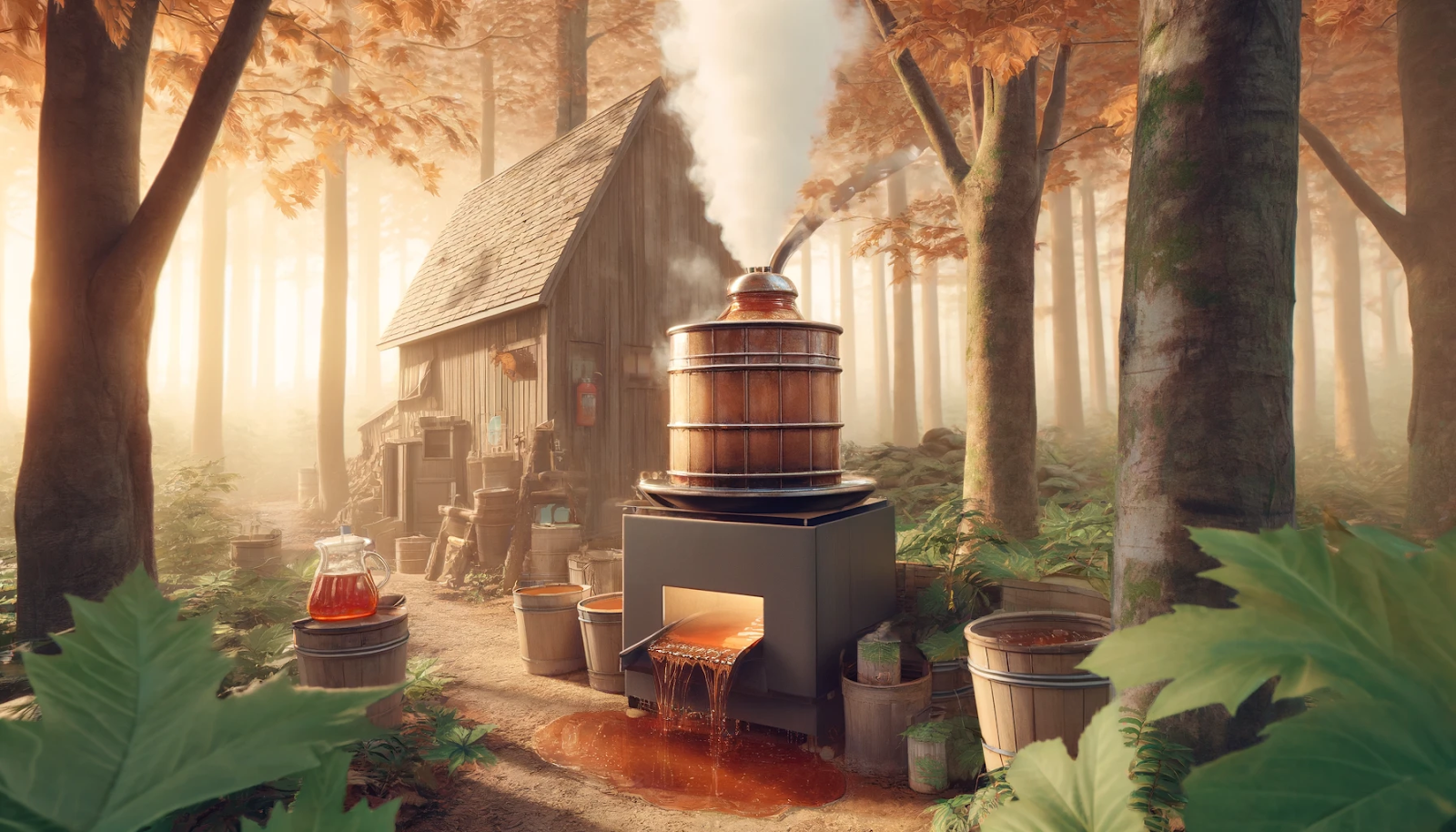 Evaporators in Maple Syrup Production – Three Peaks Maple Syrup