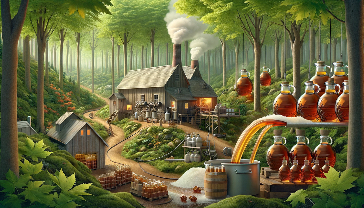 Maple Syrup Supply Chain Management – Three Peaks Maple Syrup