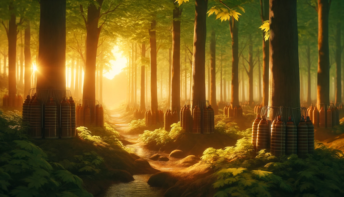 Sustainable Maple Tree Density – Three Peaks Maple Syrup