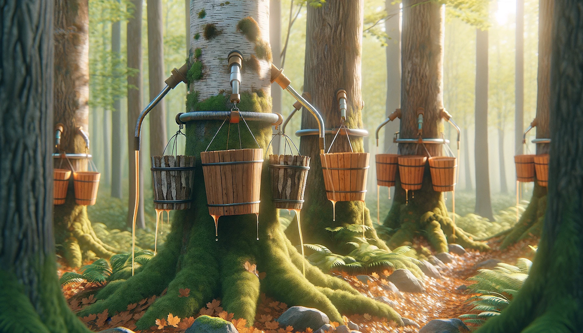 Historic Sap Collection Methods – Three Peaks Maple Syrup