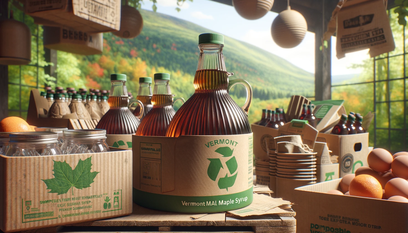 Sustainable Packaging for Maple Products – Three Peaks Maple Syrup