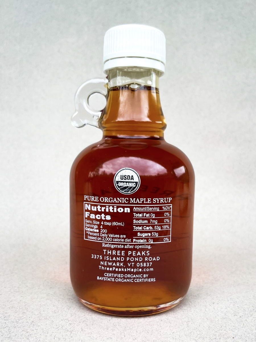 Amber Organic Vermont Maple Syrup – Three Peaks Maple Syrup