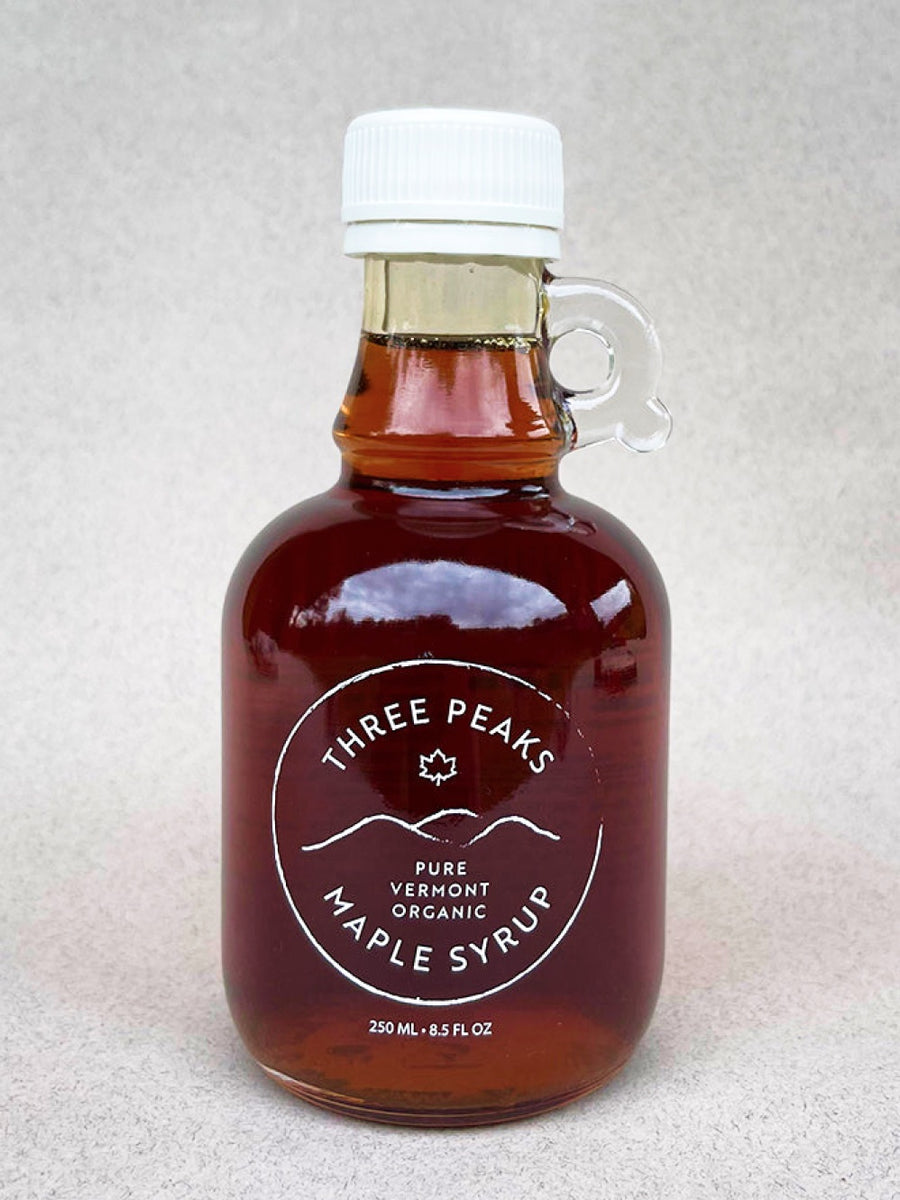 Dark Organic Vermont Maple Syrup – Three Peaks Maple Syrup